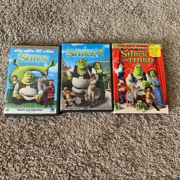 Dreamworks | Media | Shrek Dvds | Poshmark
